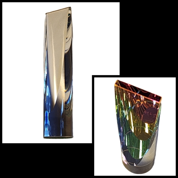 Vintage | Accents | Crystal Clear Vintage Optical Wedge | Poshmark